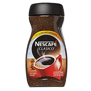 NESCAFÉ CLÁSICO, Dark Roast Instant Coffee, 10.5 oz. Jar​