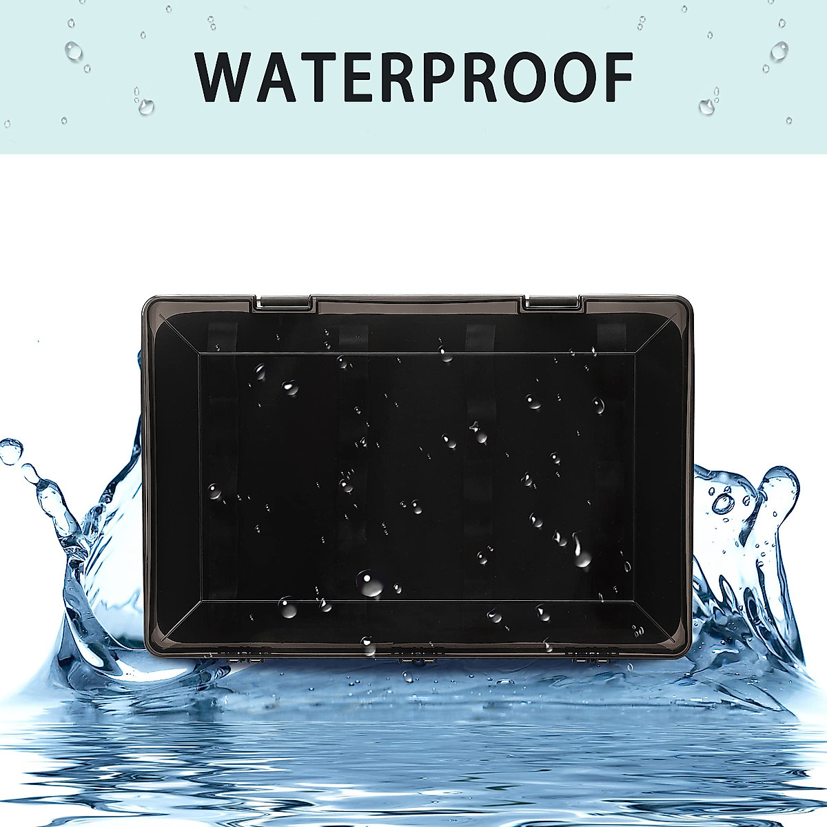 Risou Toys Organizer Storage case Compatible with Hot Wheels Car,Container for Matchbox Cars,Mini Toys,Small Dolls，Carrying Box for Hotwheels Car，Plastic Material(Box Only)