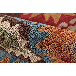 Momeni Rugs Tangier Collection Area Rug, 3'6" x 5'6", Multicolor