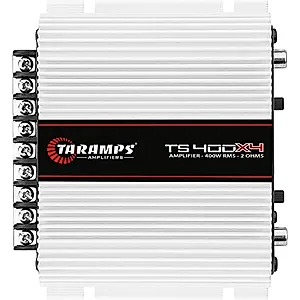 Taramps TS400X4 Full Range 2 Ohm 4 Channel 400W Class D Car Audio Amplifier