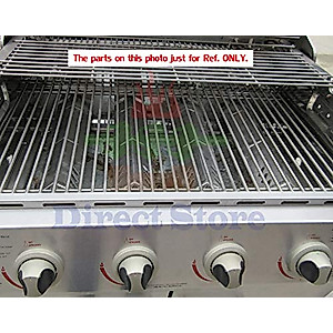 Direct store Parts Kit DG145 Replacement for Sunbeam, Nexgrill, Grill Master 720-0697 Gas Grill Parts Kit (Stainless Steel Burner + Stainless Steel Heat Plate + Solid Stainless Steel Cooking Grid)