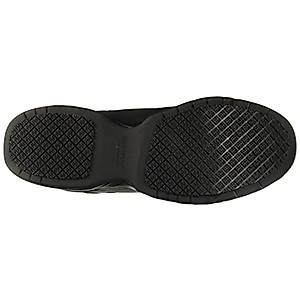 Skechers Men's Dighton Athletic Work Food Service Shoe, Black, 9 Wide