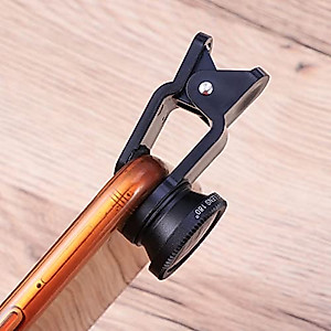 iplusmile 3 in 1 Phone Camera Lens Kit, Fisheye Lens 180 Degree Macro Lens Wide Angle Lens Clip on Cell Phone Lens Compatible with iPhone 6S/ 7/8/X Mini 3/2 and Most Smartphones, Black