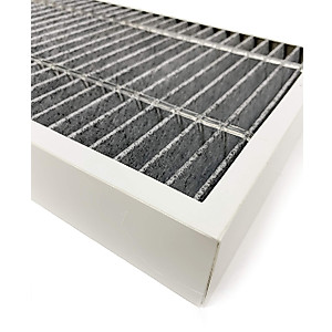 Nispira True HEPA Filter Replacement Compatible with Filtrete F2 Odor Air Purifier FAP-C02-F2 FAP-T03-F2. Compared to part F2 FAPF-F2-O, 2 Packs