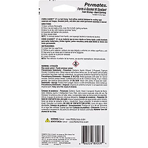 Permatex 80008 Form-A-Gasket #1 Sealant, 3 oz.