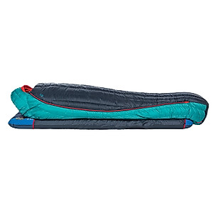 Big Agnes Women's Daisy Mae (650 DownTek) Sleeping Bag, 0 Degree, Petite, Right Zip