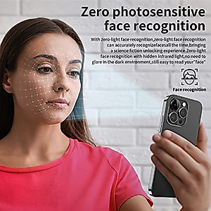 LJCM 3G Mobile Phone, 6.6 Inch HD Screen 7731E Quad Core 2.4G 5G Dual Band WiFi (#3)