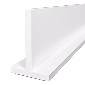 Duzzy 67 Inch Shower Threshold Water Dam, Collapsible Shower Dam Water Barrier, Silicone Water Stopper Shower Splash Guard for Walk in Shower, Wheelchair Accessible