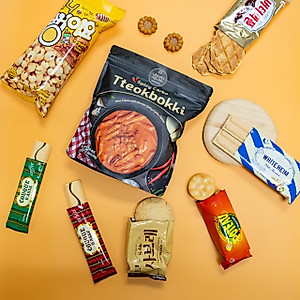 Korean Snack Box Variety Pack - 46 Count Snacks Individual Wrapped Gift Care Package Bundle Sampler Tiktok Asian Challenge Assortment Mix Candy Chips Cookies Ramen Gummy Treats for Kids Children