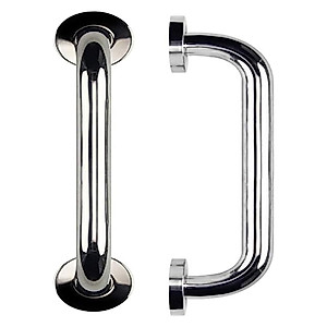 Grab Rails Bath Wall Attachment Handrails,Grab Bar Rails Bathroom Grab Bar, Wall-Mounted Straight Hair Towel Rack, Sturdy Stainless Steel Shower Safety Handle for Bathtub, Toilet, Bathroom, Kitchen/40