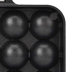 Maxmartt Takoyaki Pan Takoyaki Plate, Non-Stick Takoyaki Grill Pan Plate Cooking Baking Mold Tray