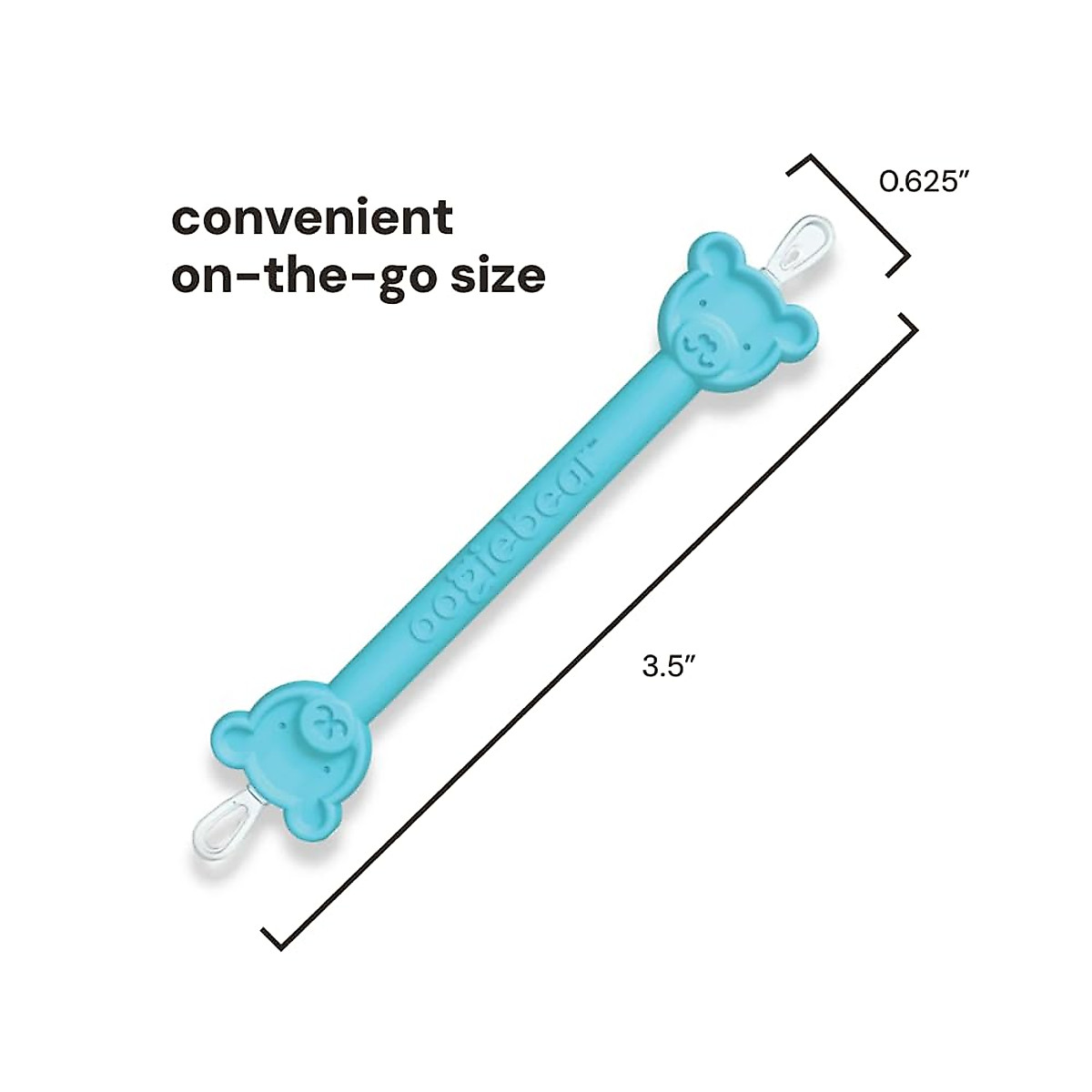 oogiebear - Nose and Ear Gadget. Safe, Easy Nasal Booger and Ear Wax Remover for Newborns, Infants and Toddlers. Dual Earwax and Snot Remover. Aspirator Alternative