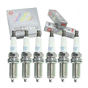 6 pc NGK Laser Iridium Spark Plugs compatible with Toyota Tacoma 4.0L V6 2005-2015