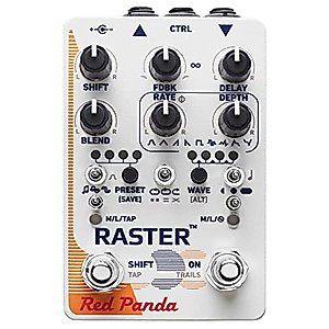 Red Panda Raster 2 Digital Delay Pedal