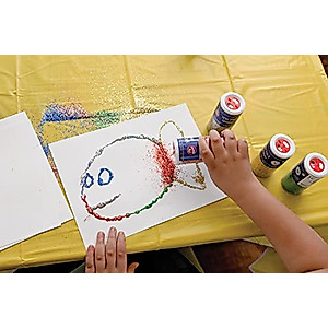 Spectra Arts & Crafts Glitter, Purple, 16 oz., 1 Jar