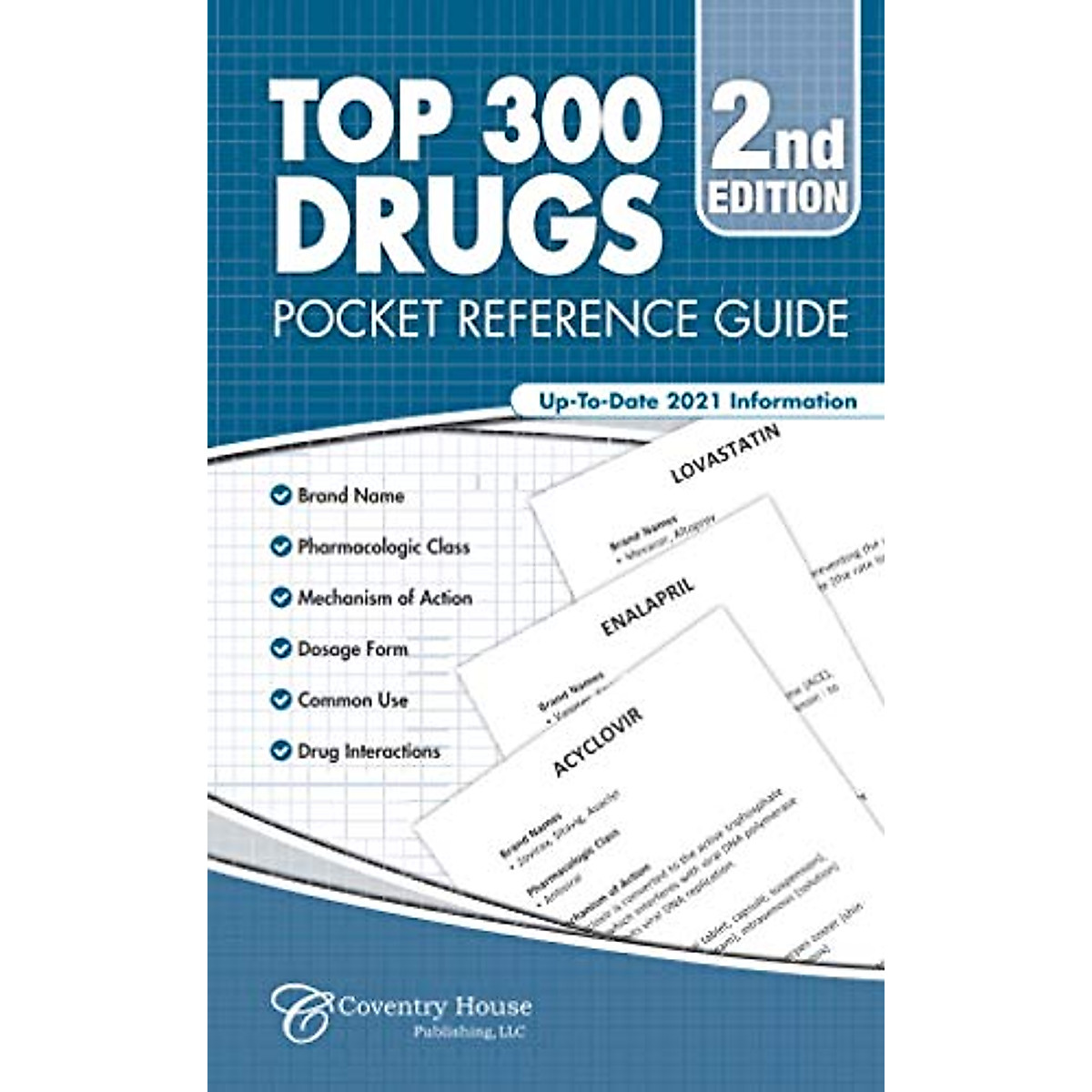 Top 300 Drugs Pocket Reference Guide (2021 Edition)