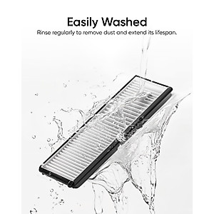 eufy High-Performance Filter for Robot Vacuum Omni S1 Pro, 2 Packs Included