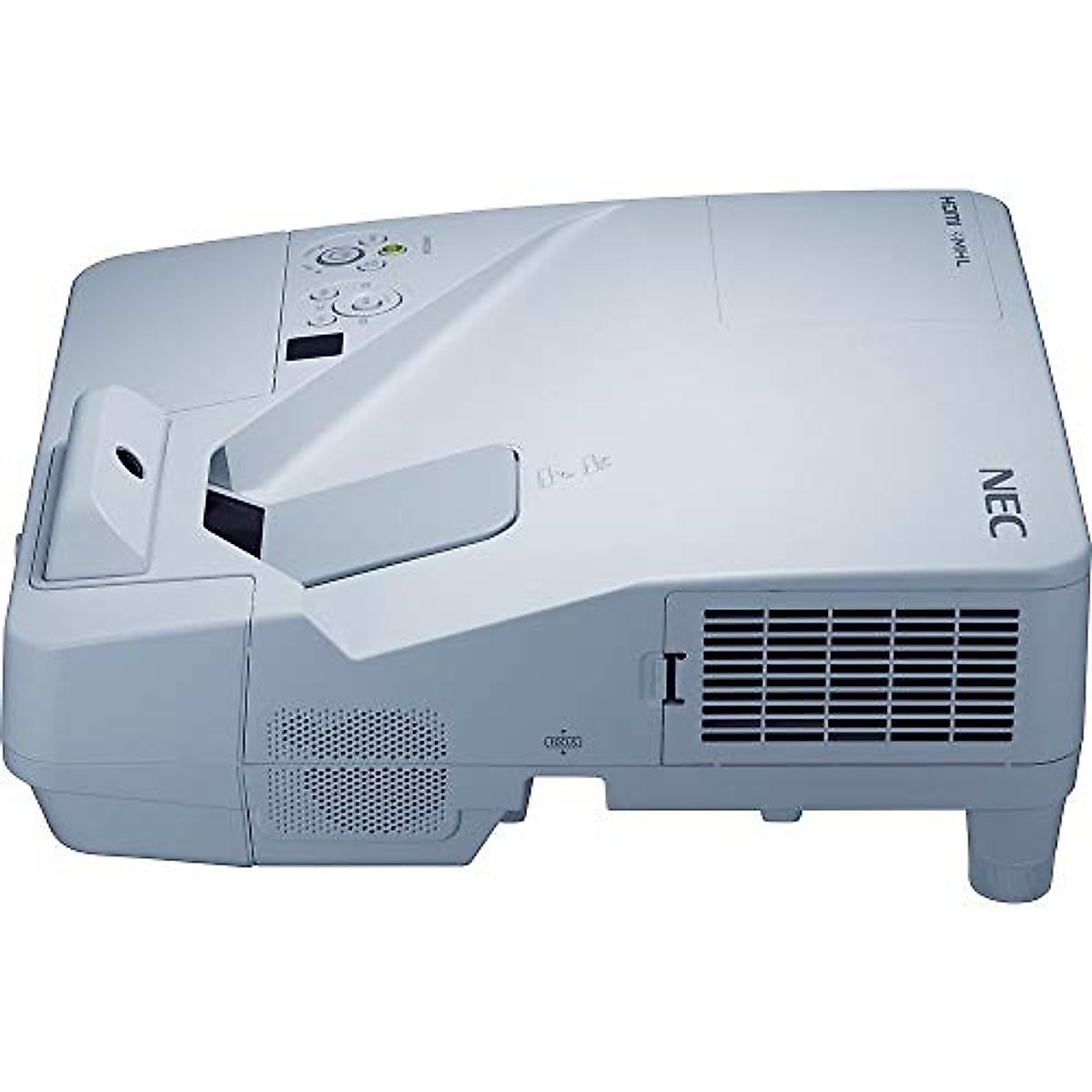 NEC NP-UM352W WXGA, LCD, 3500 Lumen Ultra Short Throw Interactive Projector W/20W Speaker, Built-in Interactive Camera, Closed CAPTIONING and RJ-45