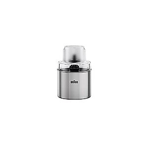 Braun MQS270SI Multiquick Coffee and Spice Grinder Hand Blender Attachment, 1.5-Cup