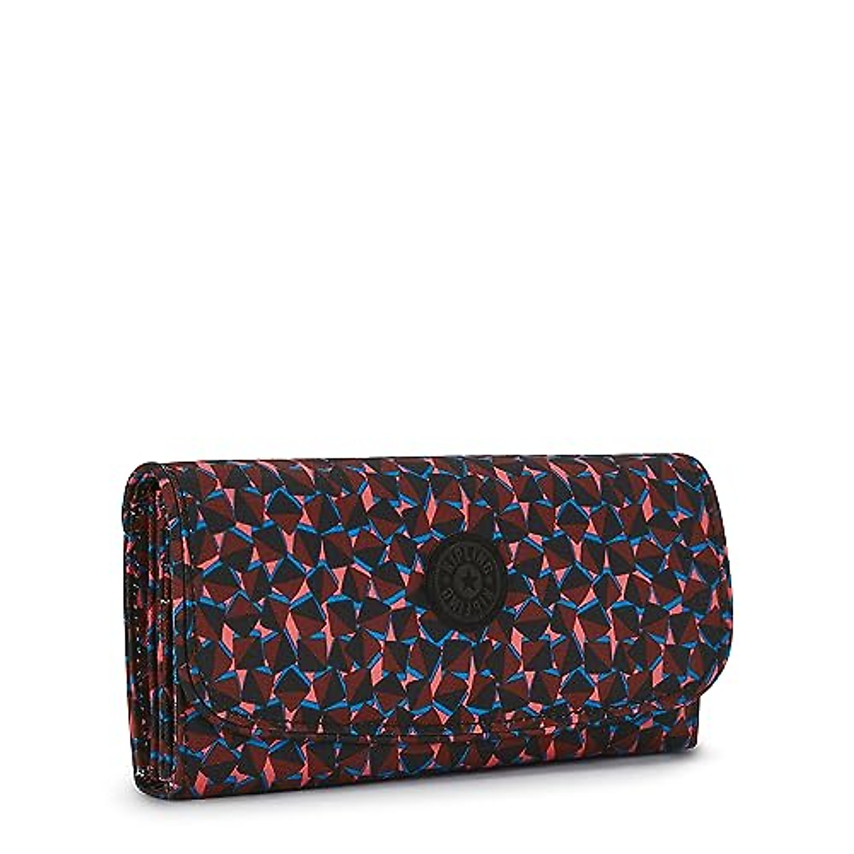 Kipling Women's Money Land Wallet Happy Squares Print