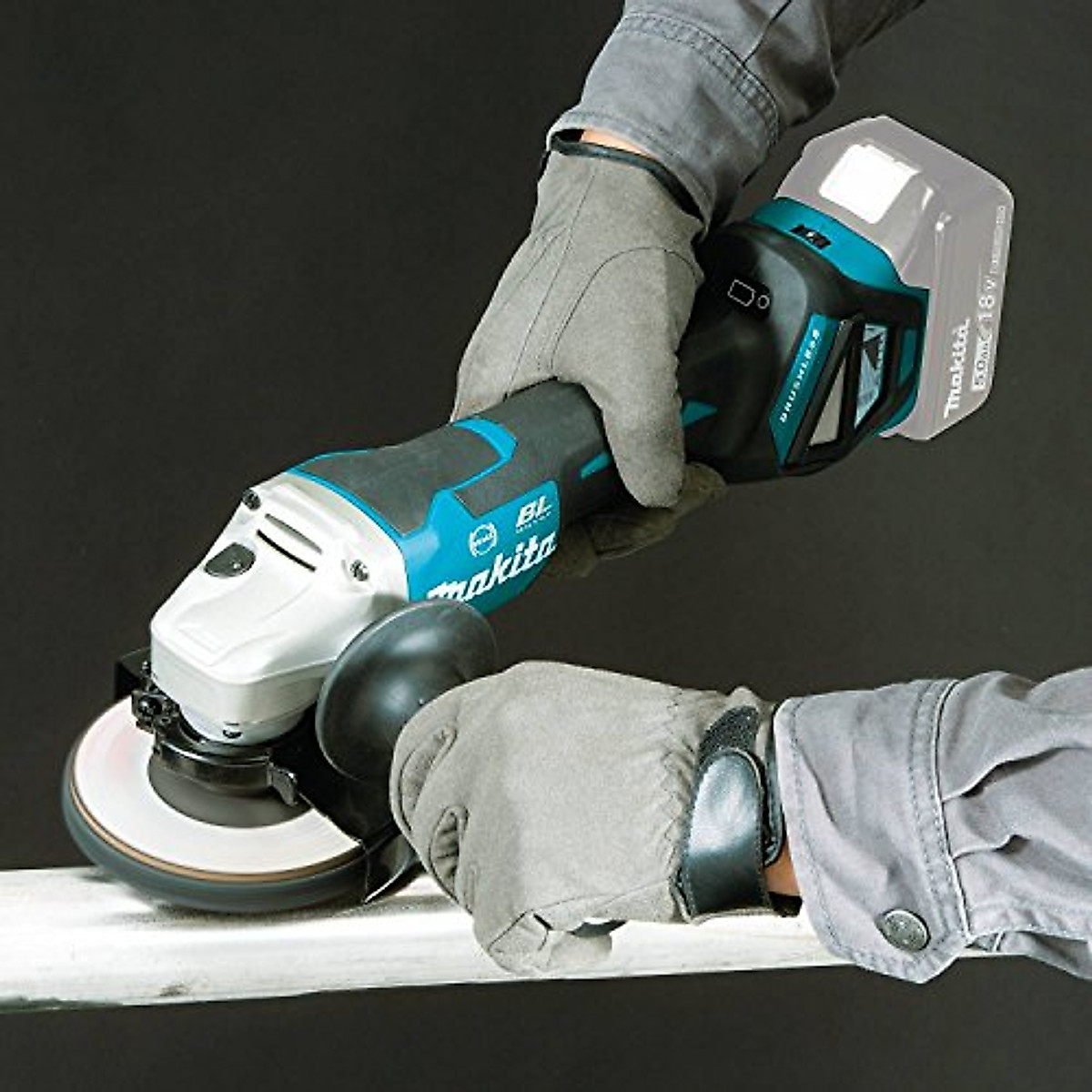 Makita XAG20Z 18V LXT BL 4-1/2”/ 5" Paddle Cutoff/Angle Grinder