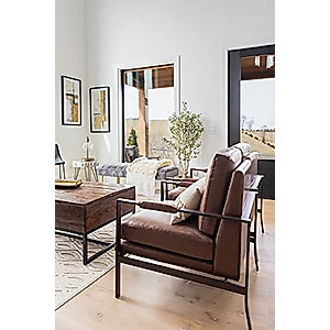 Signature Design by Ashley Chair Accent, Peacemaker Brown
