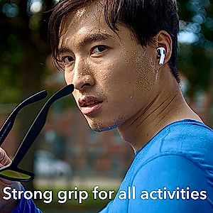 Setex Gecko Grip Anti-Slip Grip Pads Designed for Apple AirPods Pro Gen 2 [Fits in Charging Case] Maximum Sweat Performance (12 Pads)