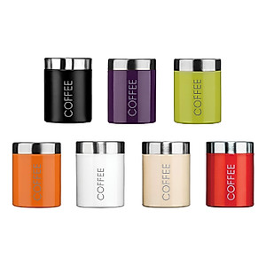 Premier Housewares Coffee Canister - Black