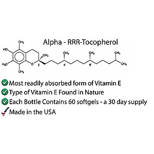 Oscon 60 ct - RRR-a-tocopherol & Selenium Nutraceutical Supplement