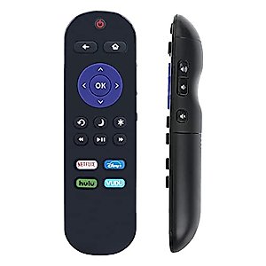 Replaced Remote Control Compatible with Onn Roku TV 100012585 100012586 100018971 100012587 100012589 100007147 3226000738 3226000858 100005395 100012588 100018254 & Smart Soundbar 9100X