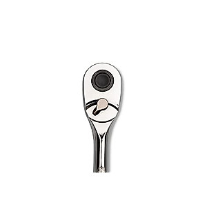 SATA 3/8-Inch Drive Quick-Release 72-Tooth Ratchet with an Teardrop Head, Full-Polished Chrome Finish - ST12971U