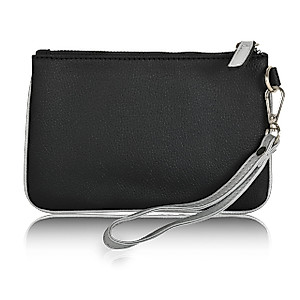 Disney Minnie Mouse Premium Wrist Wallet - Mickey & Minnie Mouse Classic Wrist Wallet (Black Mickey)