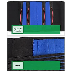 MIOTEQ Back Brace Lumbar Support Belt For Women And Men, Adjustable Safety Belt With Dual Lumbar Pads For Lower Back Pain Relief (Size : XX-Large)