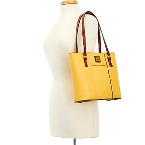 Dooney & Bourke Handbag, Pebble Grain Small Lexington Tote - Elephant