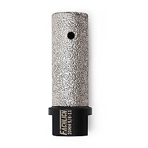 FACHLICH 20mm Diamond Milling Bits for Porcelain Ceramic Marble Granite Existing Holes Enlarging Shaping