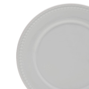 Everyday White 8.5 Inch Porcelain Salad Plates by Fitz and Floyd