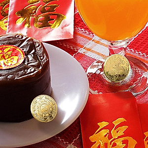 Chinese Zodiac Rabbit Commemorative, 2023 New Year of The Rabbit Uncirculated Coin, Collector Coin, for Collectors, Craft Decorations, Lucky Souvenir Gifts