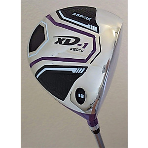 Ladies Complete Golf Club Set - Driver, Fairway Wood, Hybrid, Irons, Putter, Clubs and Stand Bag Right Hand