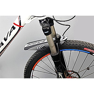 ProRuck Bike Mud Guard, Mountain Bike Fender Mudguard for Front and Rear MTB Mudguard