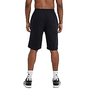 Champion Men's Graphic Jersey Short, black, X Large