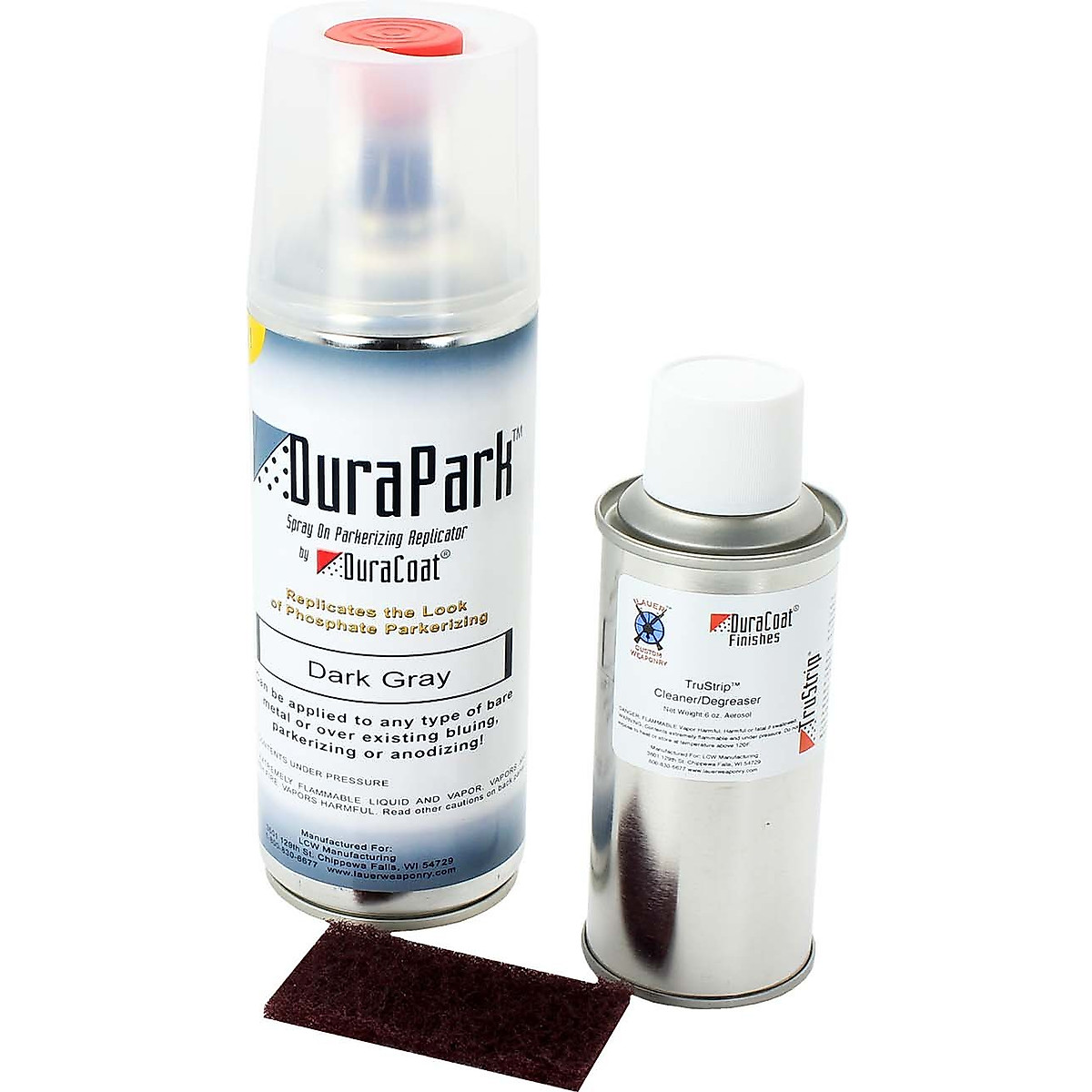 DuraPark - Spray-On Parkerizing Replicator (Dark Gray, 12 oz Aerosol Kit)