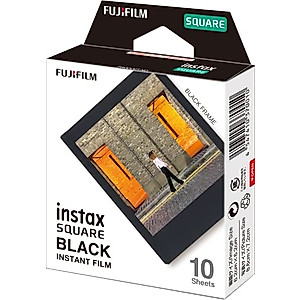 Fujifilm Instax Square Black Film - 10 Exposures