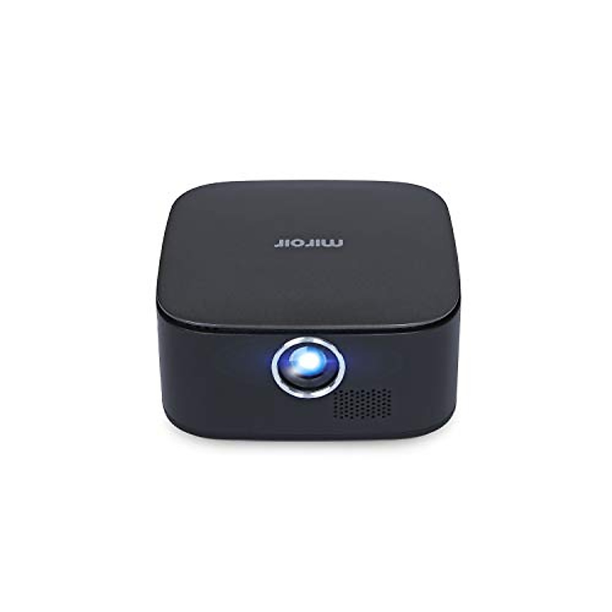 Miroir M75 Portable Projector - Rechargeable Battery - Home and Outdoors (Renewed Premium)