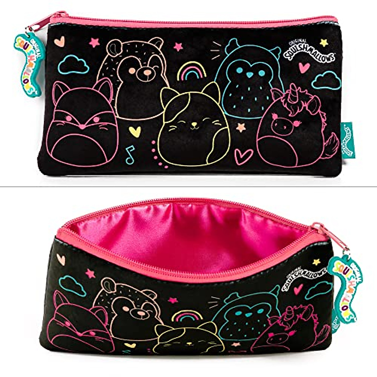 Fashion Angels Squishmallows Stationery Bundle - Includes Sketch Sheets, Pouch, Notepad, Squishmallows Stickers and More - Join the Squish Squad - Cute Stationery Set - Ages 6 and Up