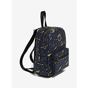 Hot Topic Exclusive: Harry Potter Navy & Gold Quidditch Mini Backpack - Officially Licensed for Wizards, Exclusive to Hot Topic!