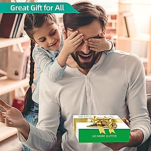 Bamboo Phone Docking Station, OTESS 6 in 1 Wireless Charging Station Compatible with iPhone/AirPods, Nightstand Organizer With Key Holder, Wallet Stand & Watch Organizer, Best Gift For Men/Dad/Husband