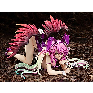 FREEing No Game No Life -Zero-: Jibril (Bare Leg Bunny Version Great War Edition) 1:4 Scale PVC Figure, Multicolor