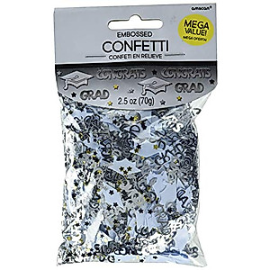 Amscan Confetti, 2 1/2oz, White