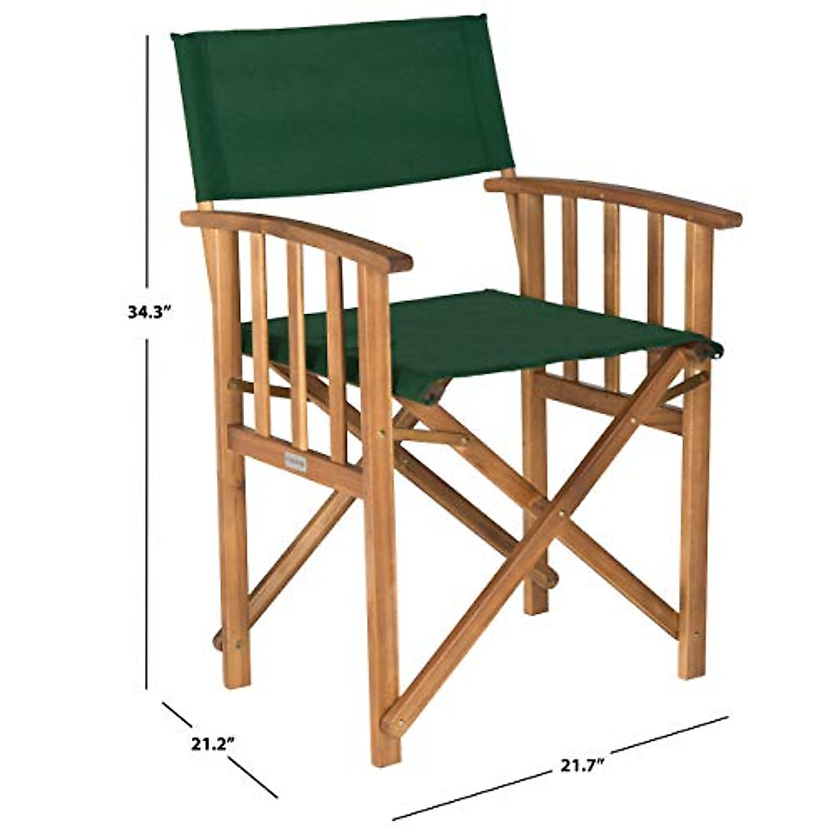 Safavieh Outdoor Living Collection Laguna Director Chairs