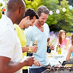 KelvZ Can Cooler Insulated Beer & Soda Can Cooler with 2 Foam Sleeves - Stainless Steel Can Cooler for Cold Drinks, 12 Oz Can Cooler & Beer Can Holder - Fits Standard 12oz Cans & Bottles - Stainless